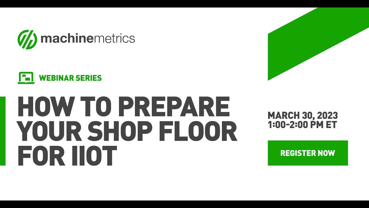 Webinar: How to Prepare Your Shop Floor for IIoT - YouTube