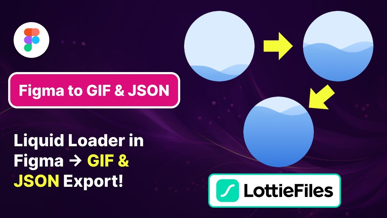 Figma Liquid Loading Animation to GIF/JSON using LottieFiles ...