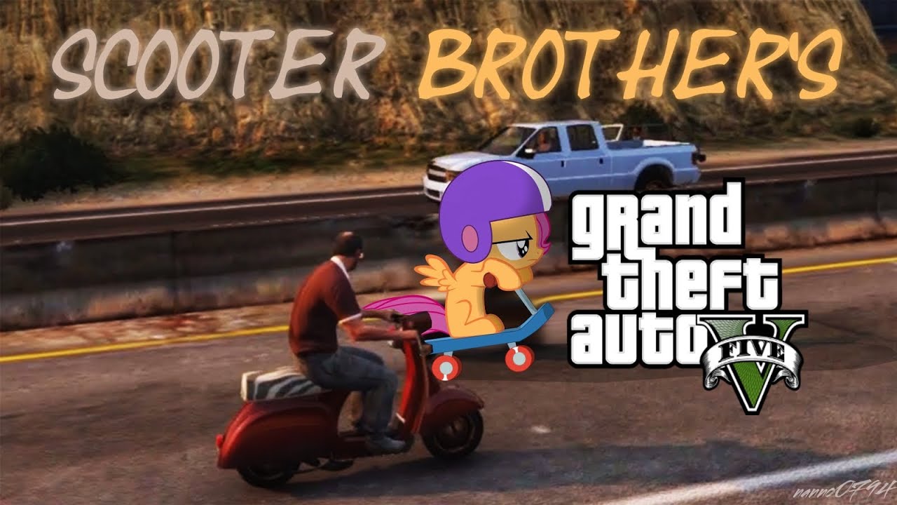 GTA V | Scooter Brothers (Hermanos de Scooter) EASTER EGG - YouTube