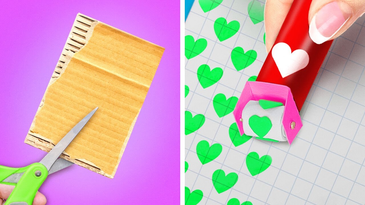TOP SCHOOL CRAFTS & HACKS FOR NEWCOMERS ️ Creative Ideas by 123 GO ...