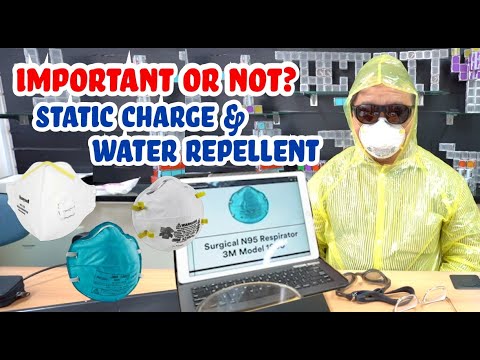 Easy to Reuse N95 Masks? STATIC CHARGE & WATER REPELLENT on Masks, are ...
