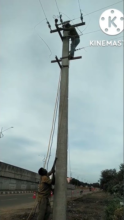 TNEB line changing work #electricity#board# - YouTube