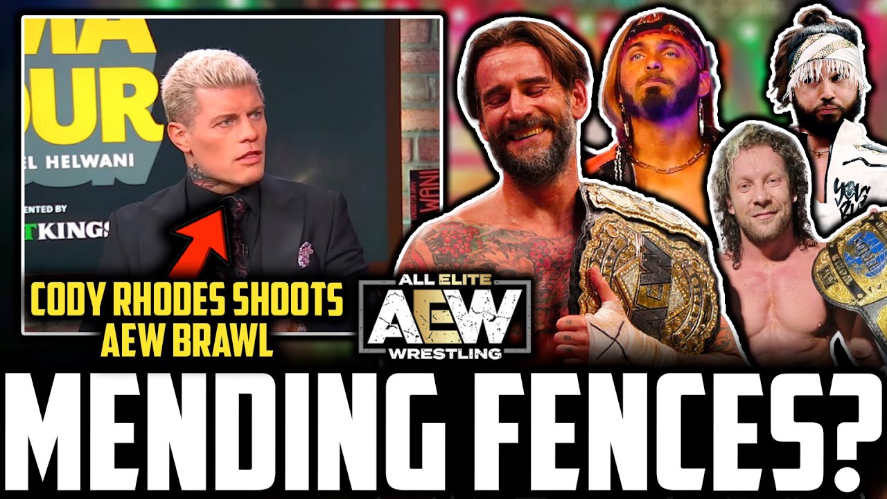 AEW CM Punk & The Elite MENDING FENCES? | Cody Rhodes SHOOTS On All Out ...