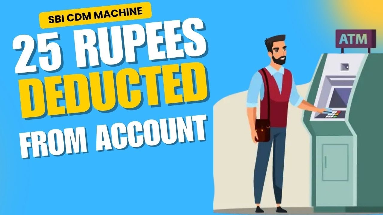 SBI CDM Service Charges 25 - YouTube