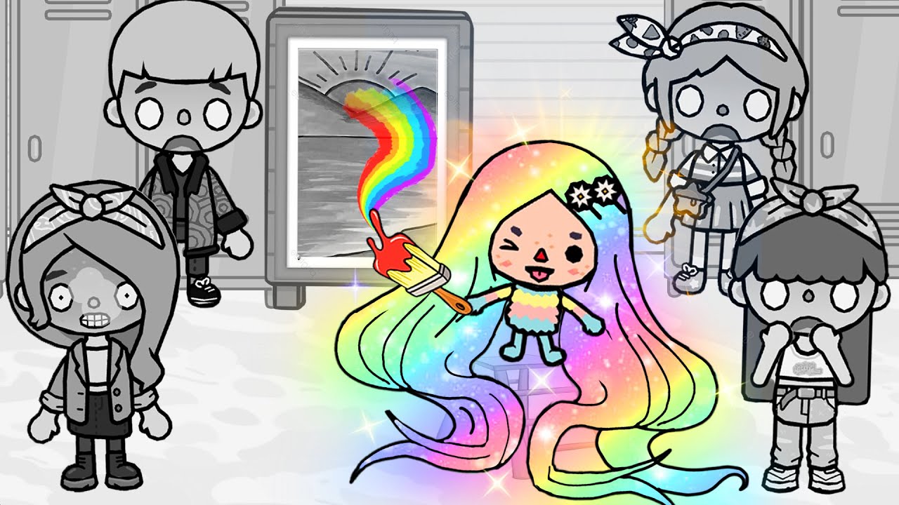 I Save NO COLOR World | Toca Life Story | Toca Boca - YouTube