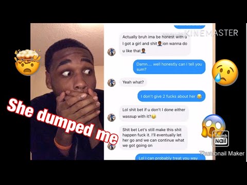 Cheating on my girlfriend prank!! (she dumped me😢)