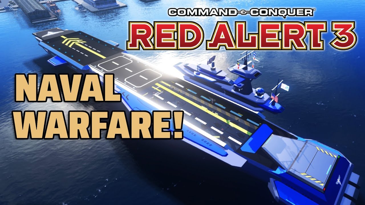 Red Alert 3 | Naval Warfare vs Naomi Shirada | Commander of the ...