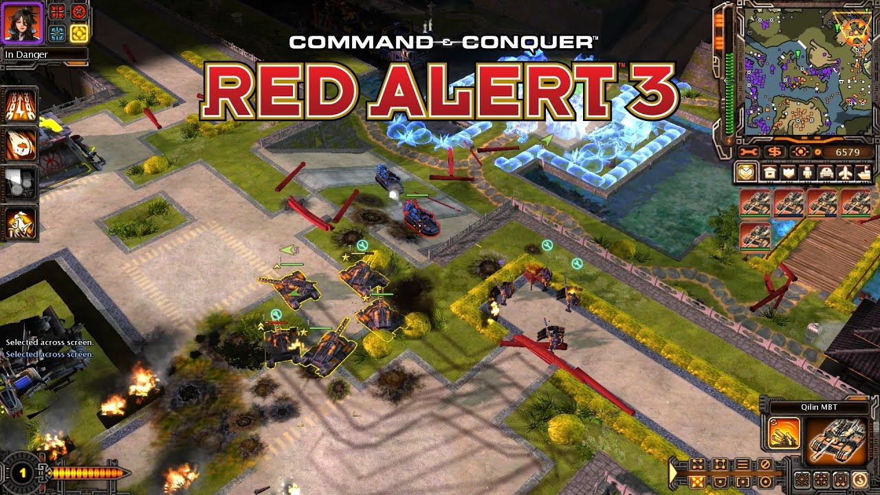 Red Alert 3 Corona MOD Celestial Empire PVE Mission CM02 The Xiang ...