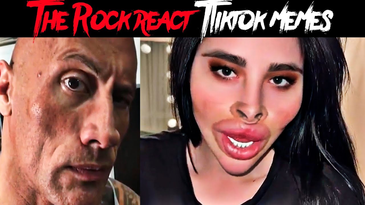 The Rock reacts Tiktok Memes | Memes - YouTube