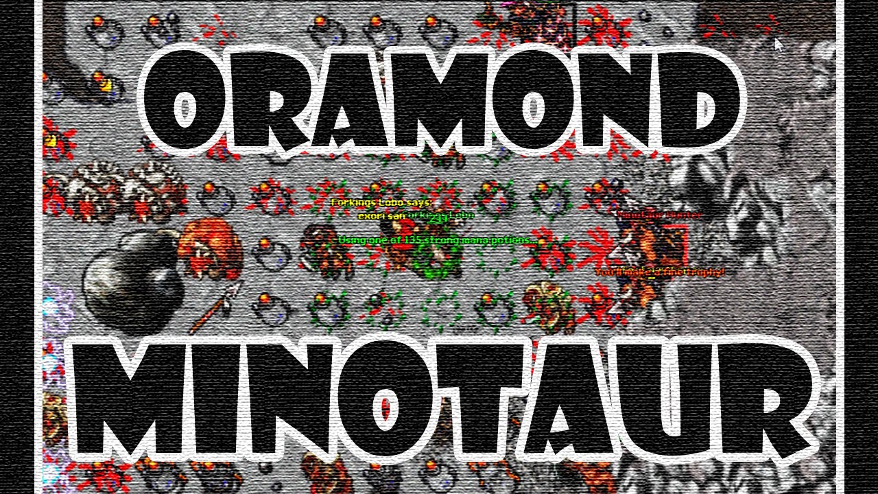 [TIBIA] ORAMOND MINOTAUR PALADIN - #77 - YouTube