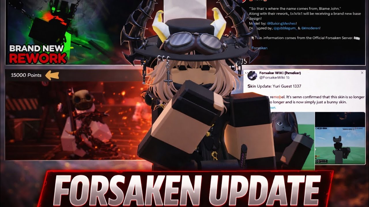 EVERYTHING YOU NEED TO KNOW ABOUT THE FORSAKEN UPDATE (ai voice) - YouTube