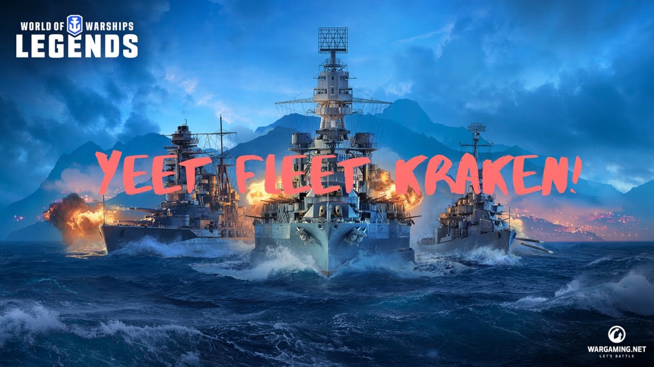 Yeet Fleet KRAKEN! | World of Warships: Legends - YouTube