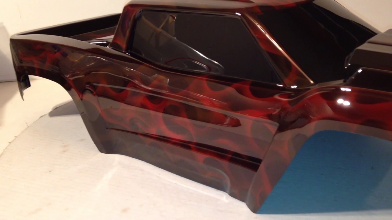 Traxxas XMaxx body custom painted - YouTube