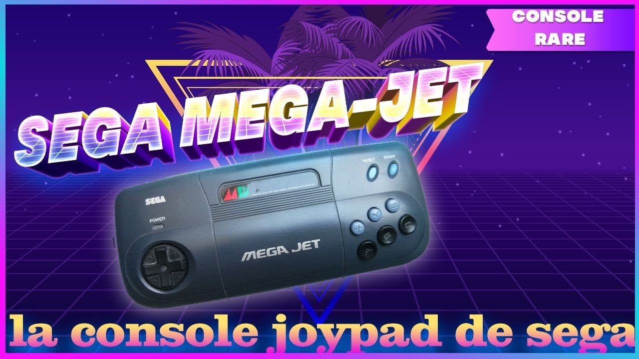 Unboxing Console Sega Mega-Jet Japonaise !! la Megadrive transportable ...