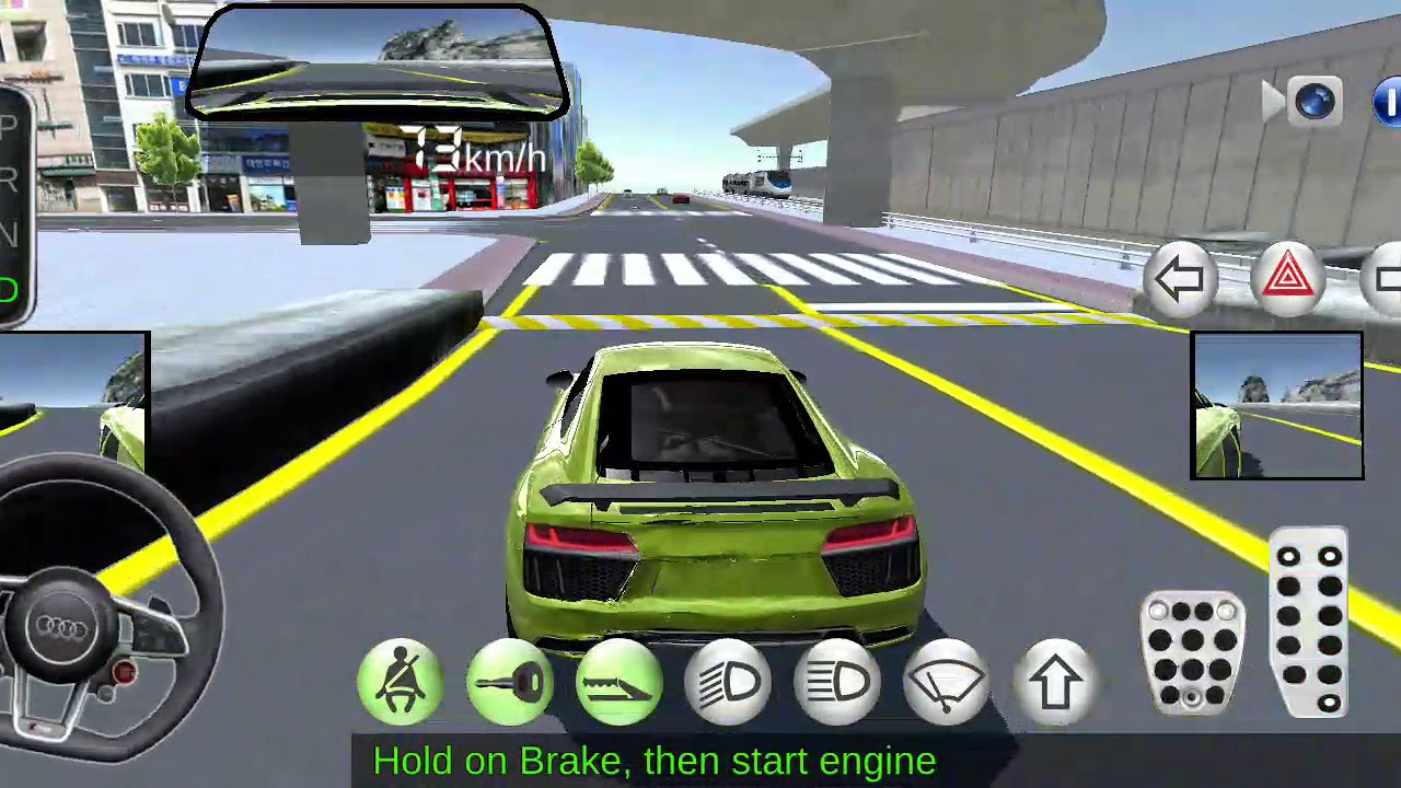 3D driving class gameplay - YouTube