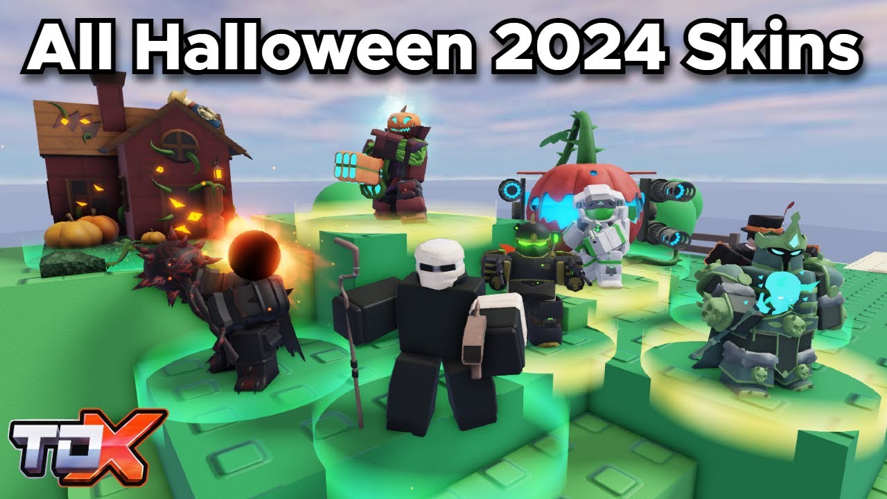 TDX All Halloween 2024 Skins Showcase - YouTube