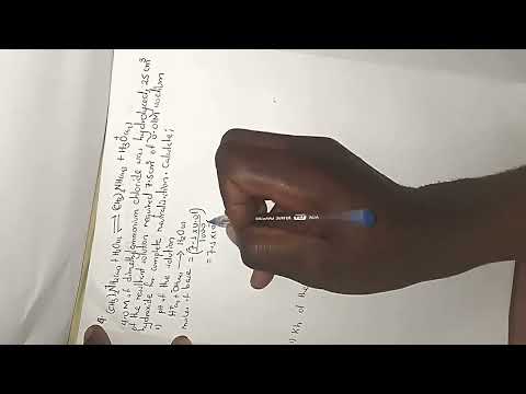 solved ionic equilibria problem 2 - YouTube