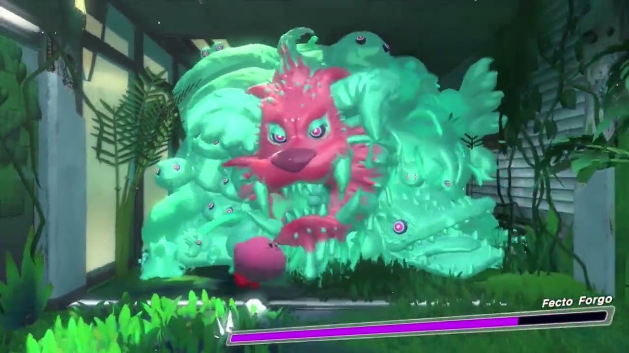 Kirby and the Forgotten Land Boss 9 - Fecto Forgo - YouTube