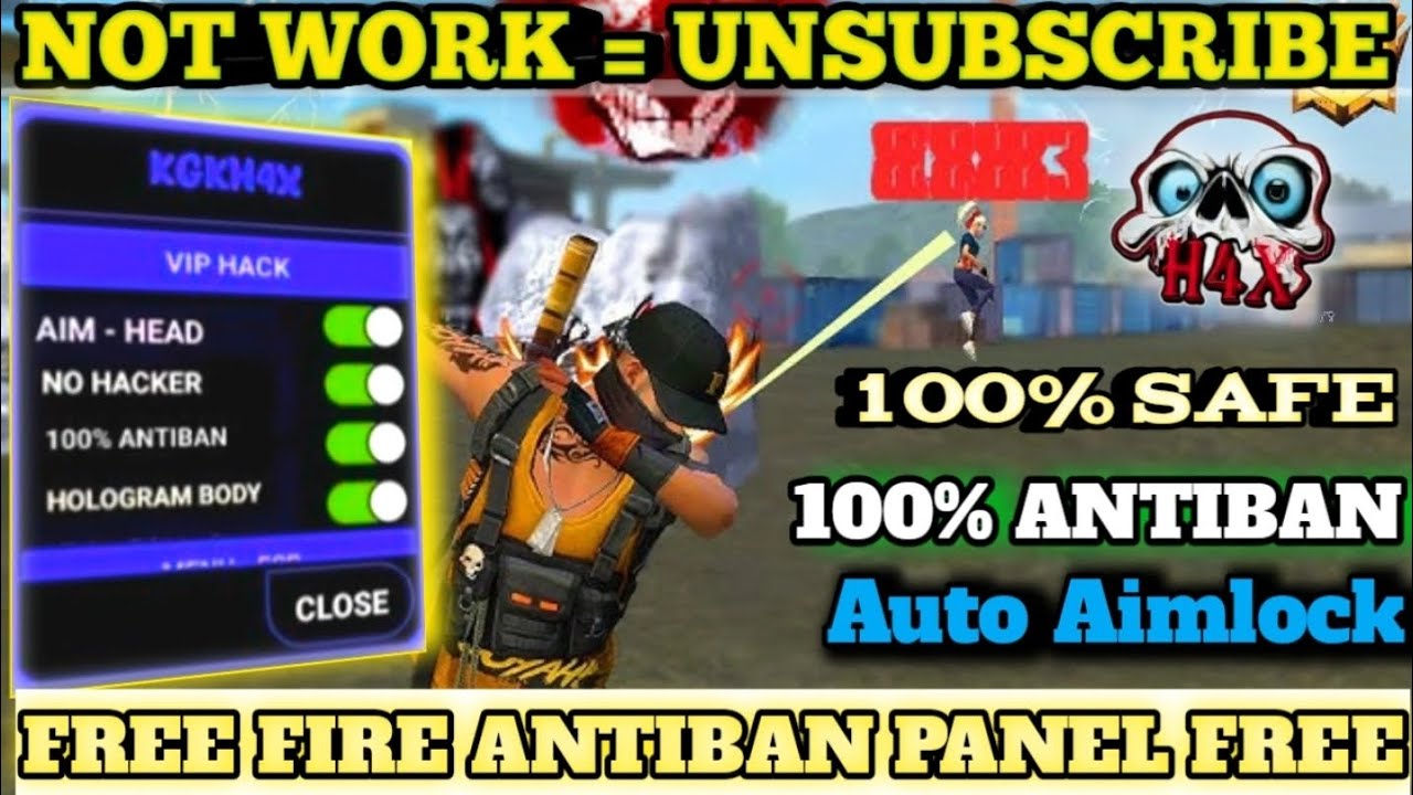 Free Fire Antiban Panel ☠️ Headshot + Location Panel 100 % Antiban ...