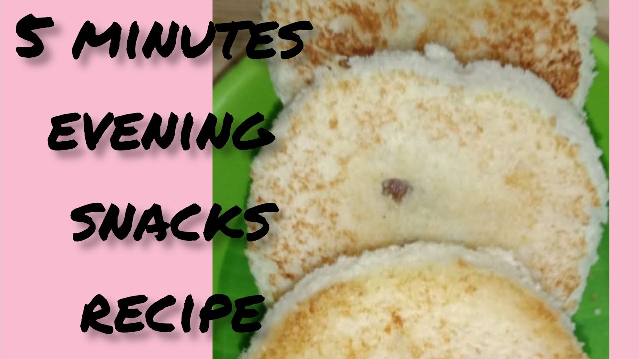 5 minutes evening snacks recipe|quick and easy snacks|crispy and tasty ...