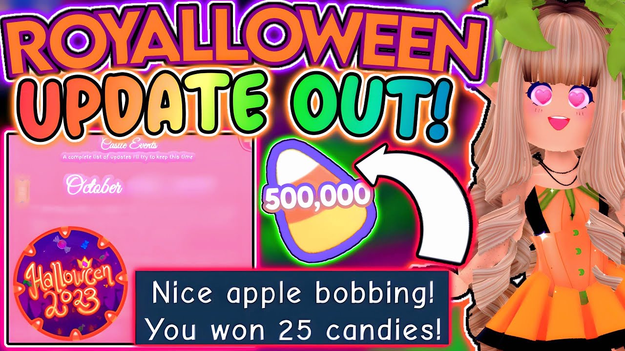 NEW ROYALLOWEEN UPDATE OUT NOW! GET DOUBLE THE CANDY IN APPLE BOBBING ...