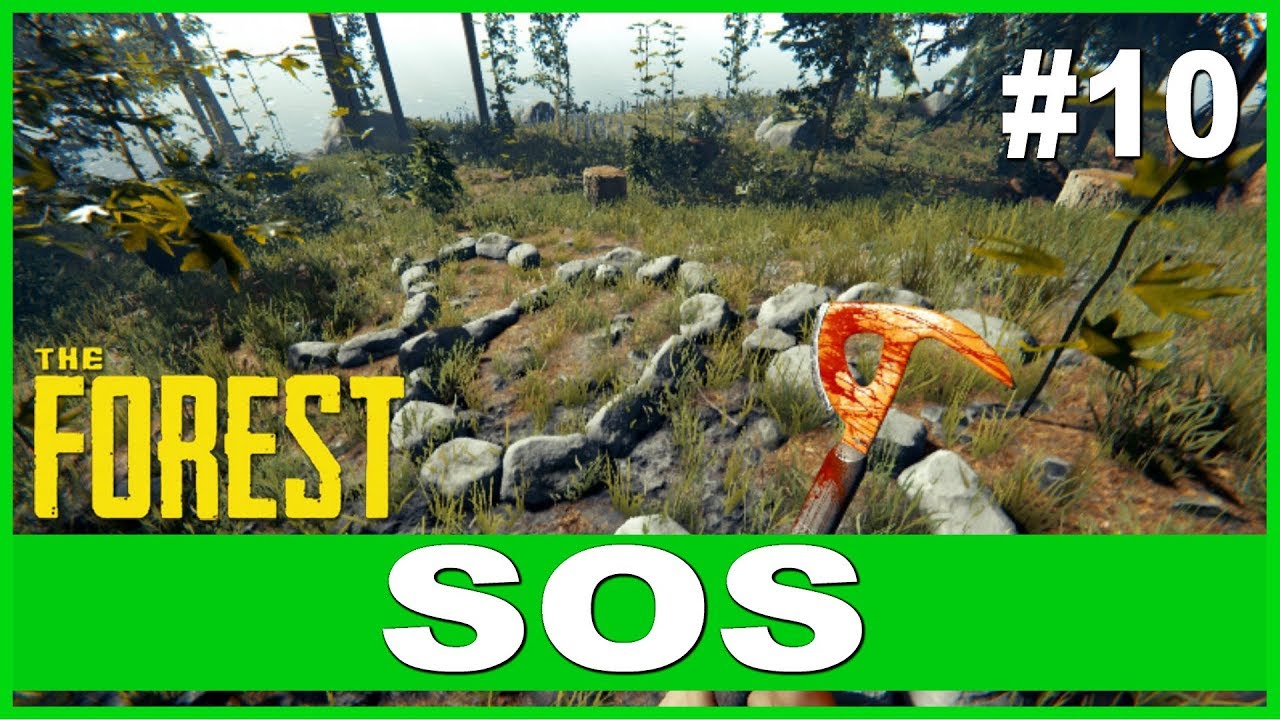 SOS !!! - The Forest #10 - Rozwiązanie Konkursu - YouTube