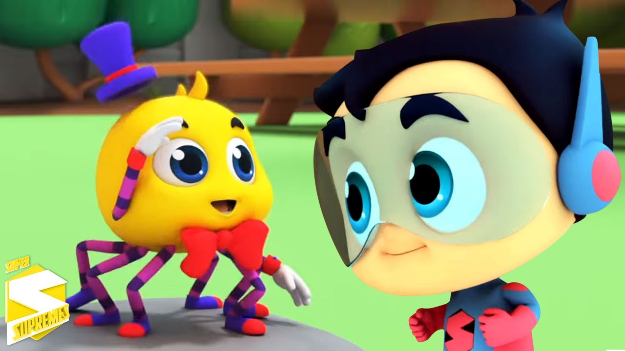 Incy Wincy Araña Canción de insectos y más Rimas de dibujos animados ...