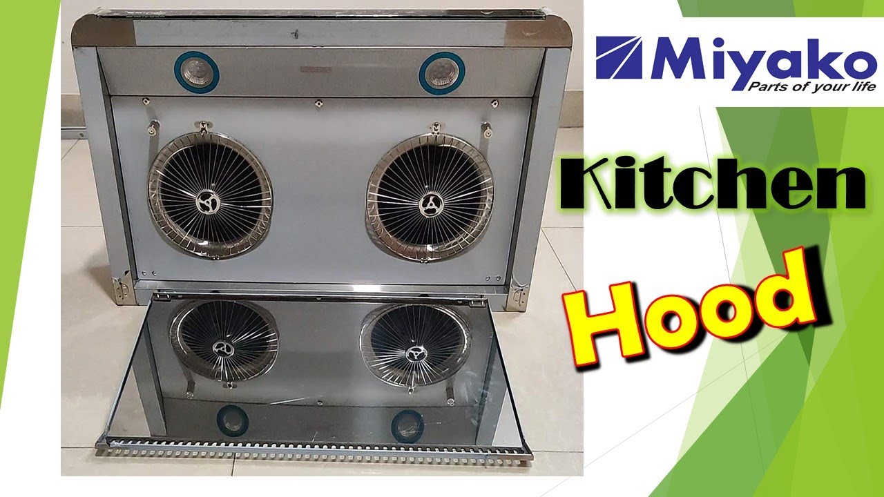 Miyako Kitchen Hood Unboxing and Installation - 4K - YouTube