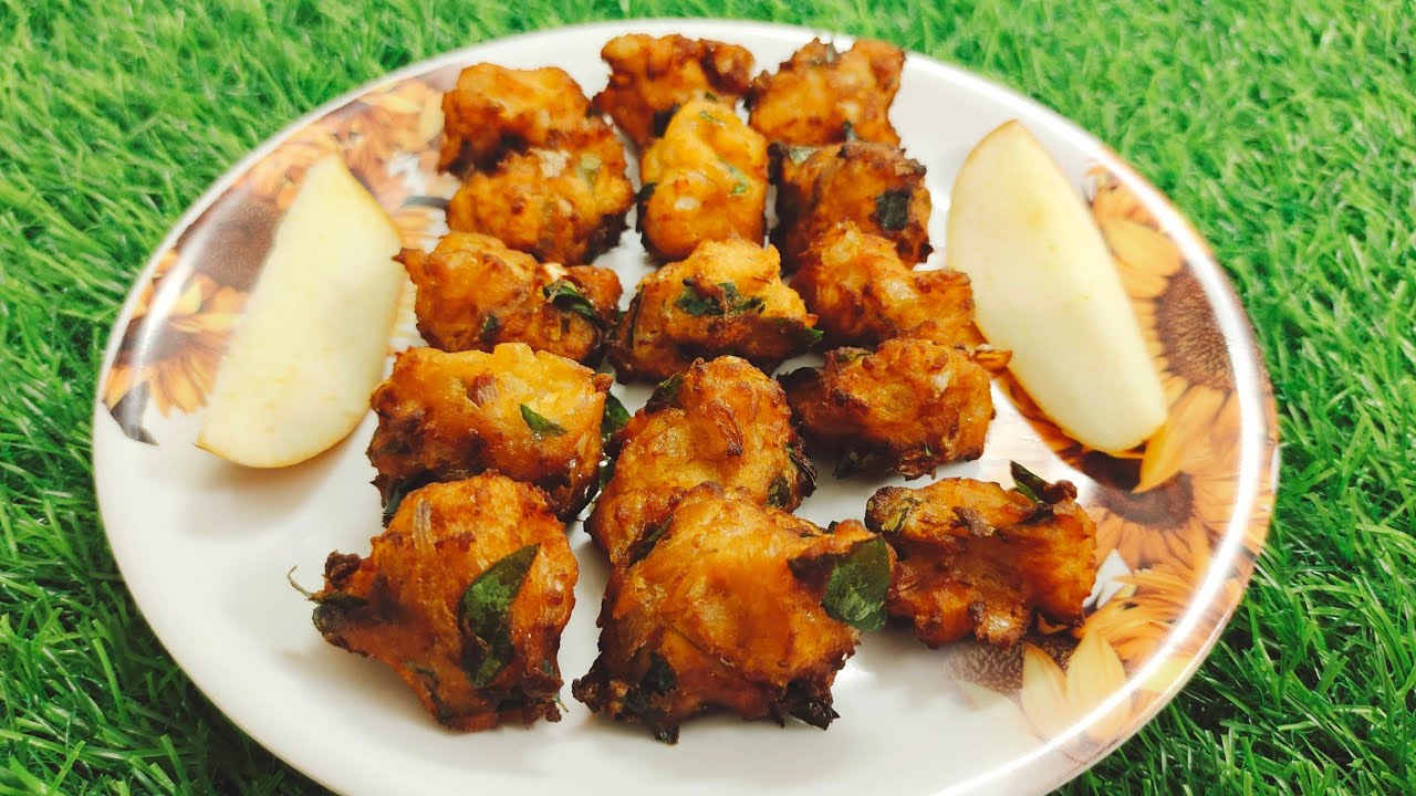 Apple Pakoda | Crispy Apple Pakoda | Pakoda Recipe | Healthy Pakoda ...