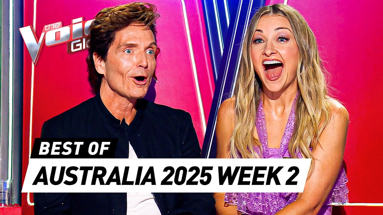 Incredible Blind Auditions on The Voice Australia 2025 Week 2! - YouTube