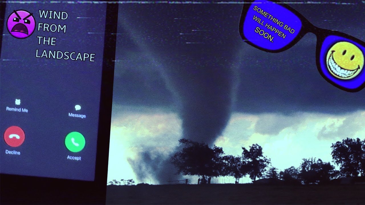 wind from the landscape BUT SCARY - something bad will happen soon eas ...