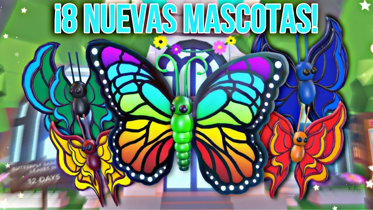 👀 TODO lo que DEBES SABER del NUEVO SANTUARIO DE MARIPOSAS en ADOPT ME ...