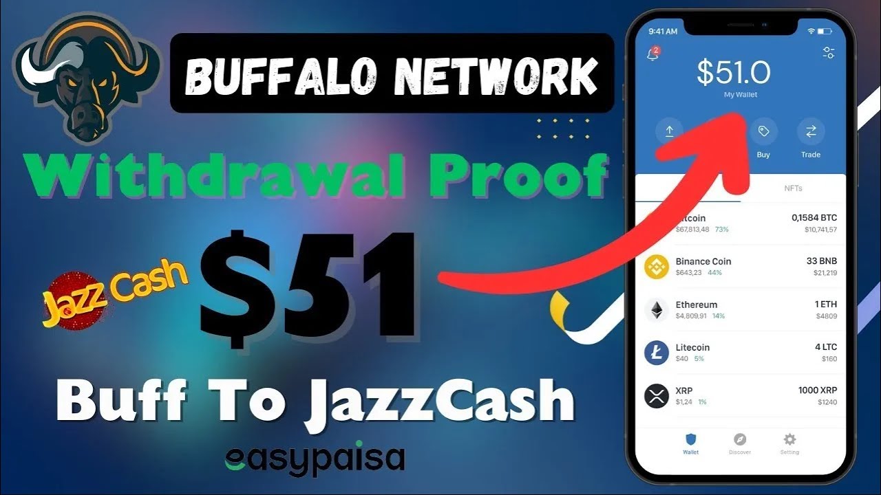Buffalo Network Withdrawal | Buffalo Network new update| Withdrawal - YouTube