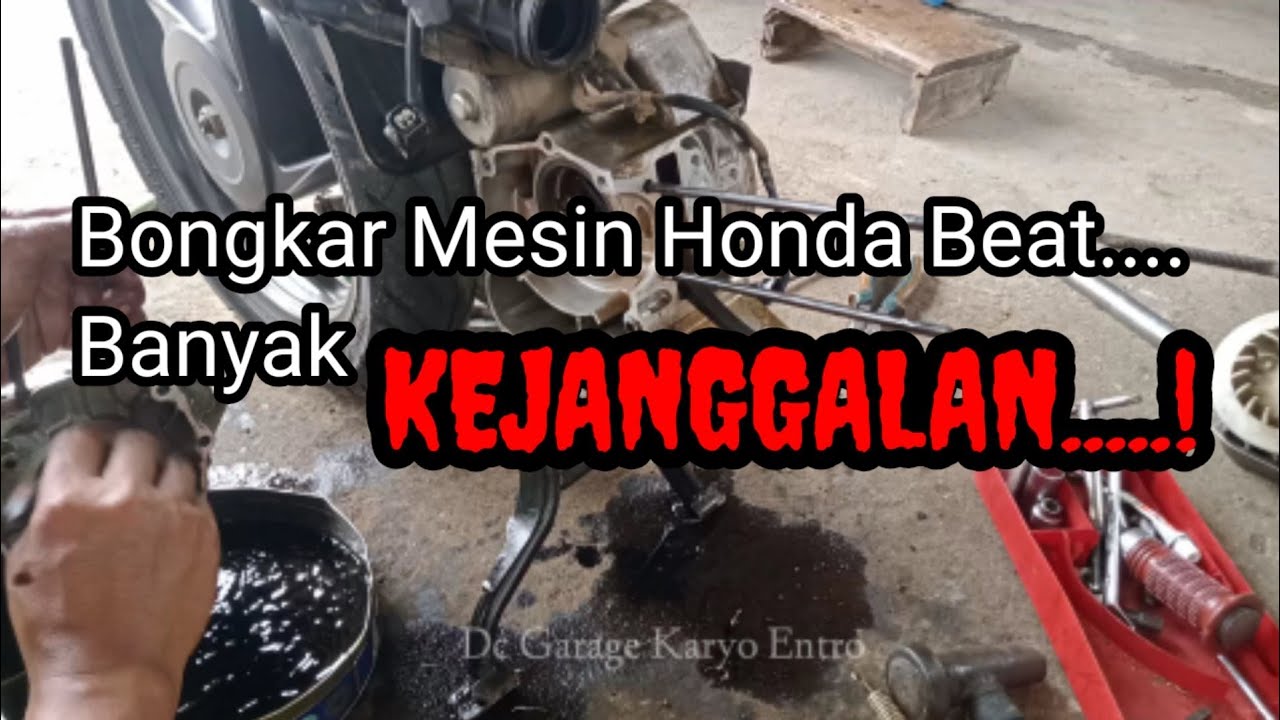 Belah Mesin Honda Beat... Part 2 - YouTube