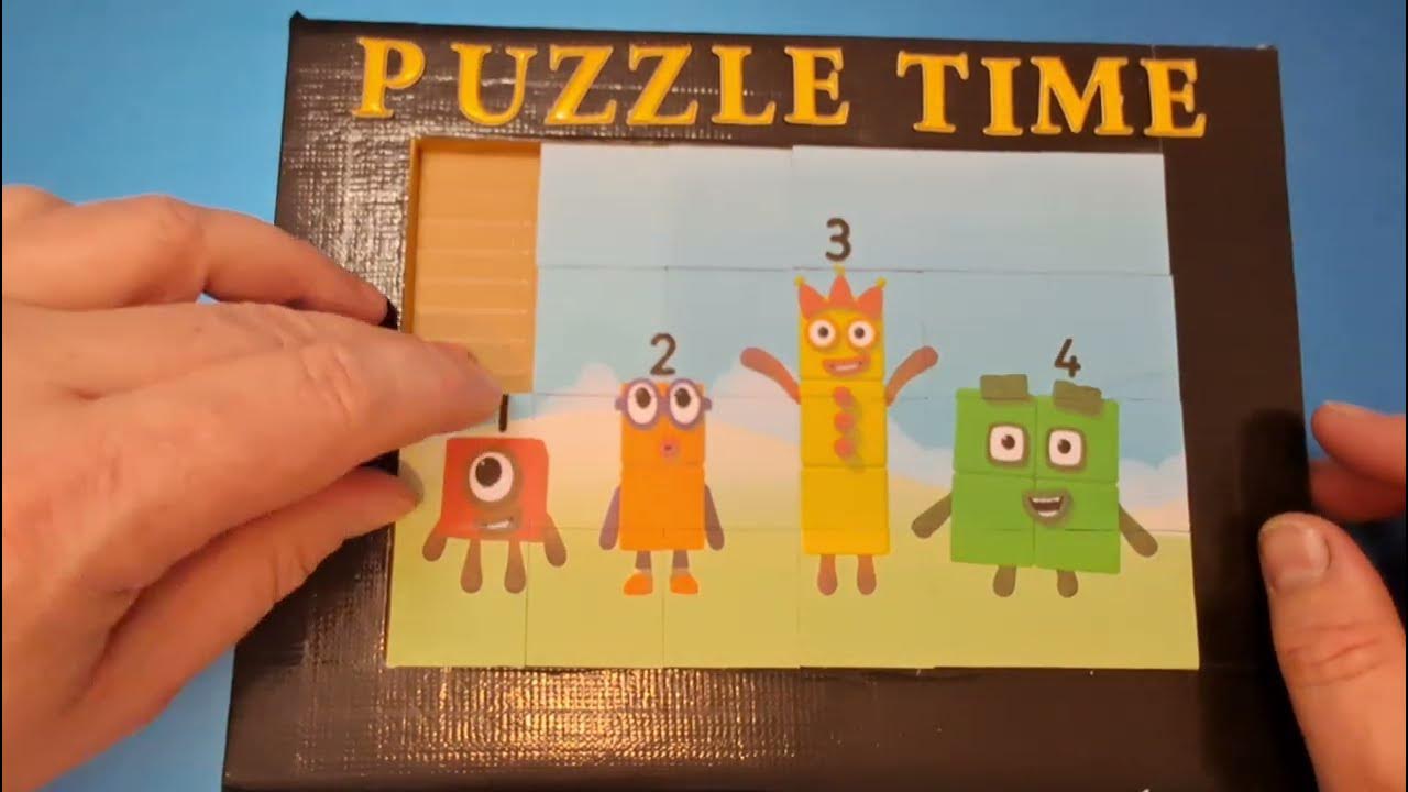 number blocks puzzle - YouTube