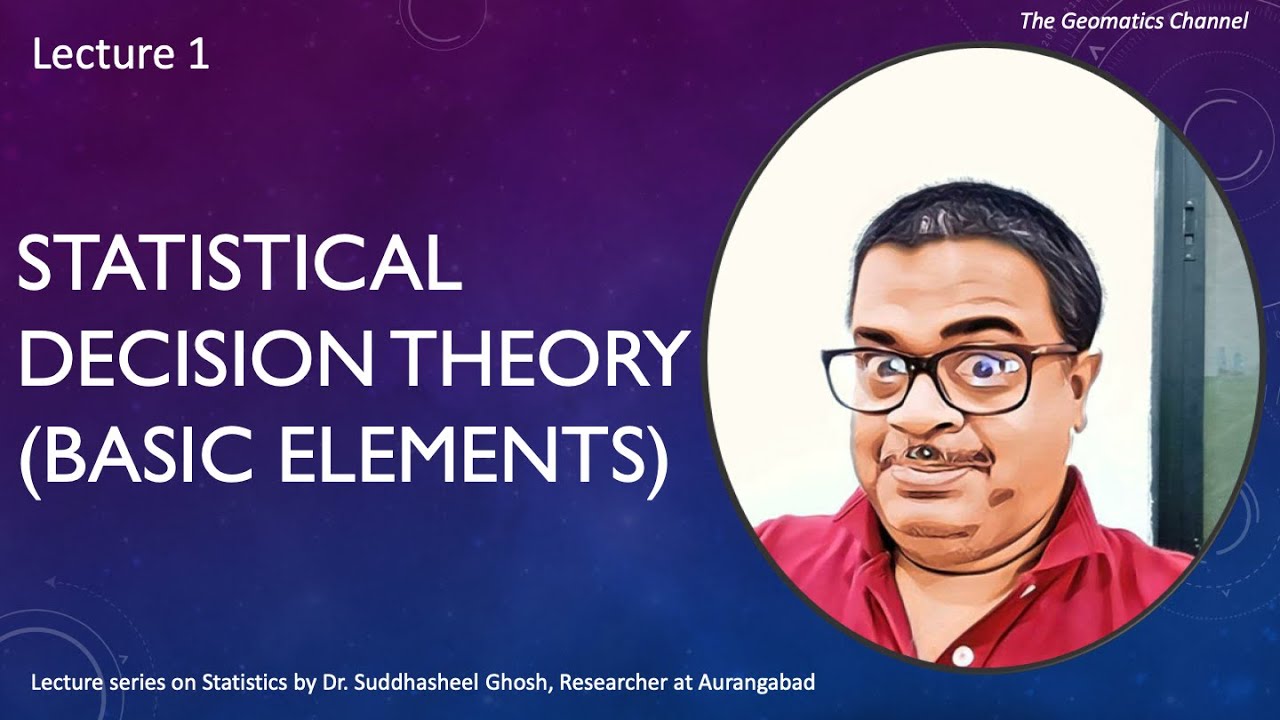 Lecture 1 : Statistical Decision Theory (Part I) - YouTube