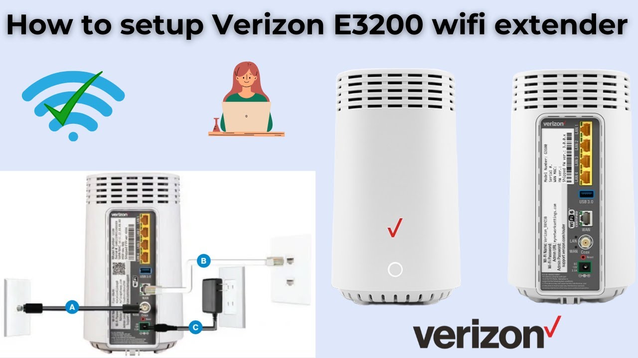 Step-by-Step guide to setup Verizon E3200 | Verizon E3200 configuration ...