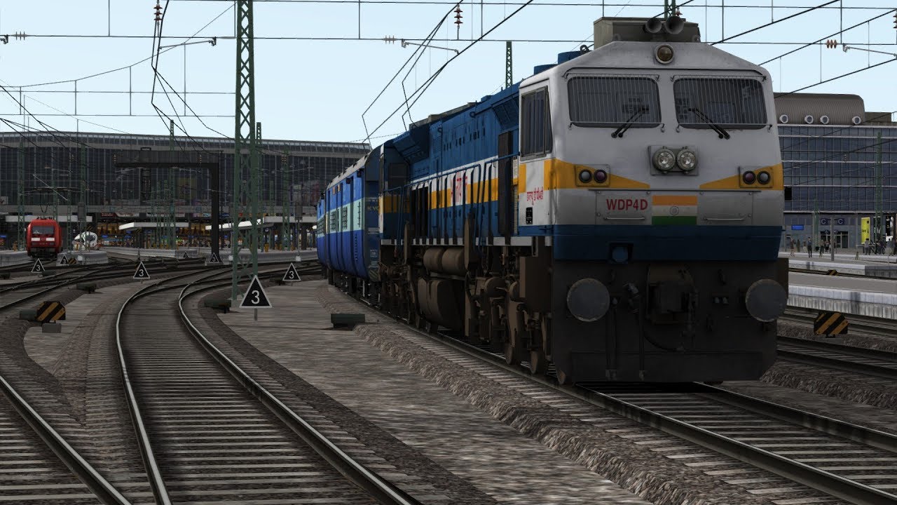 Part 1: #AKTrains #12490 Dadar - Bikaner Express Offlink Route #Munchen ...