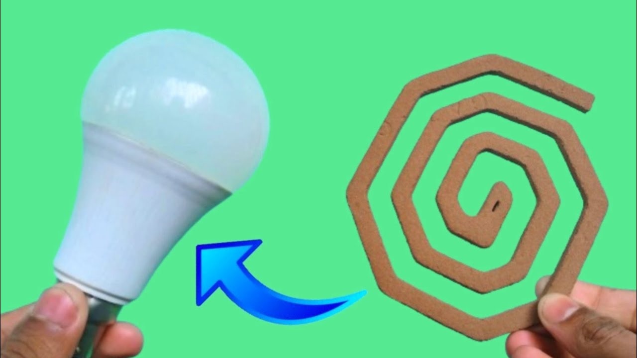 Just use a common mosquito coil and fix all the led bulb. how to repair ...