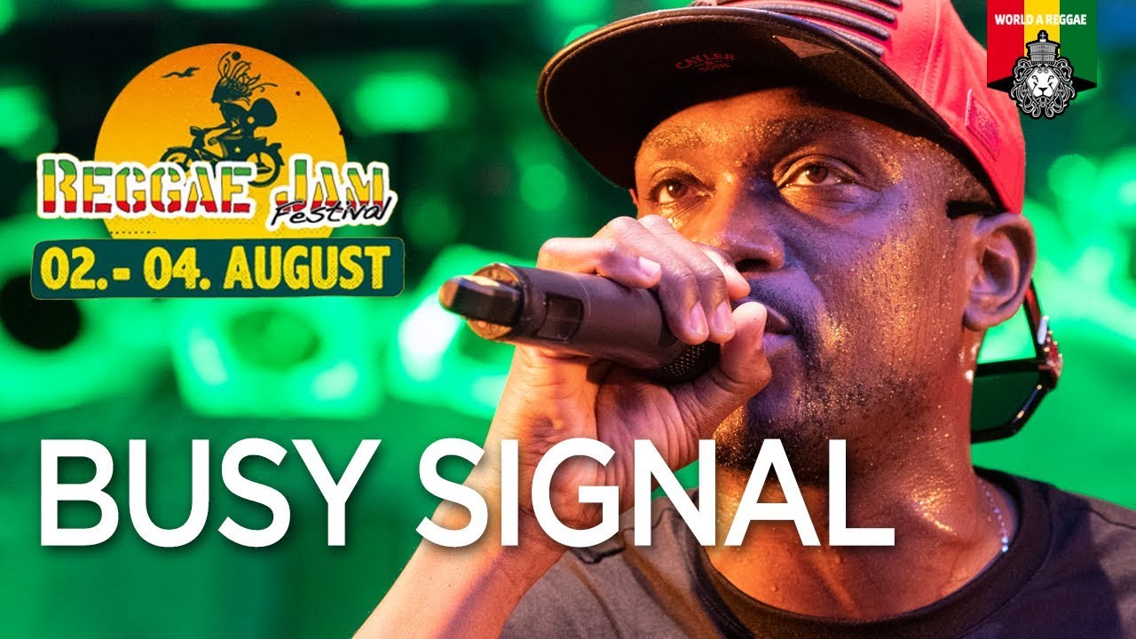 Busy Signal Live at Reggae Jam 2019 - YouTube