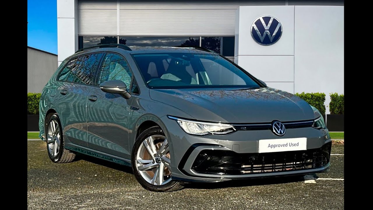 Approved Used Volkswagen Golf TDI R-Line DSG Estate | Wrexham ...