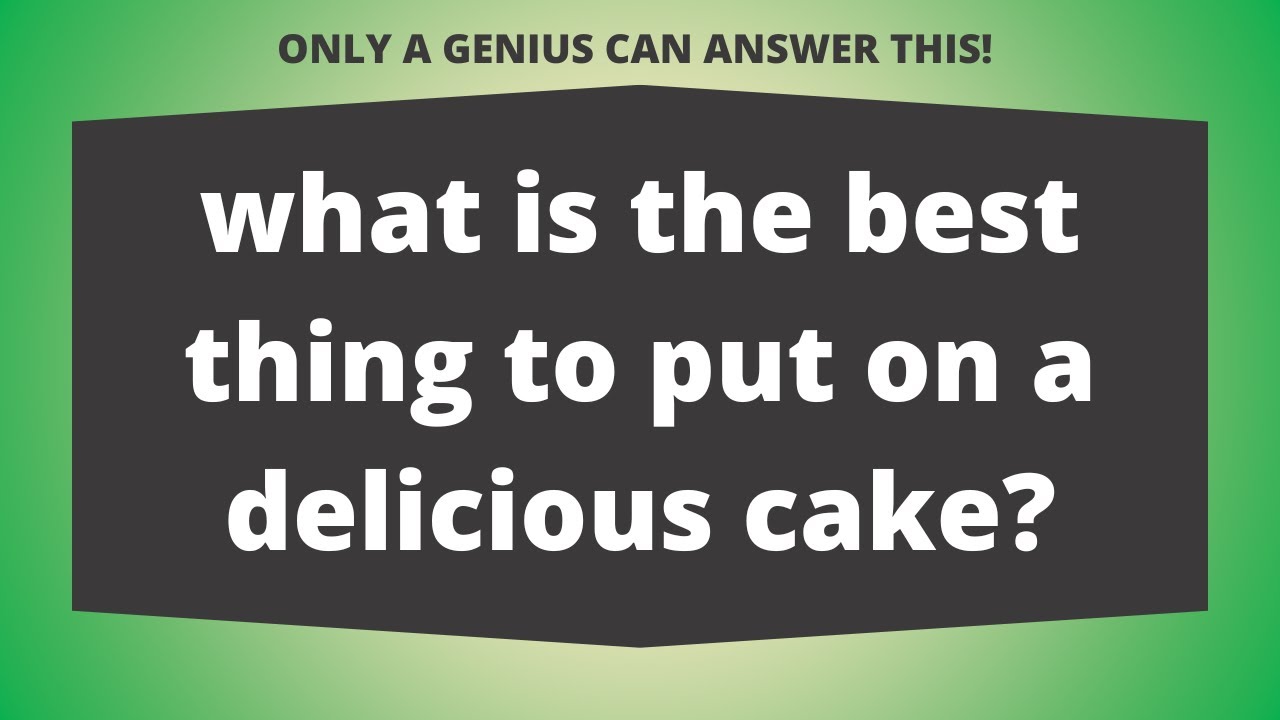 Only a Genius Can Solve these 23 Tricky Riddles. Test yourself! - YouTube