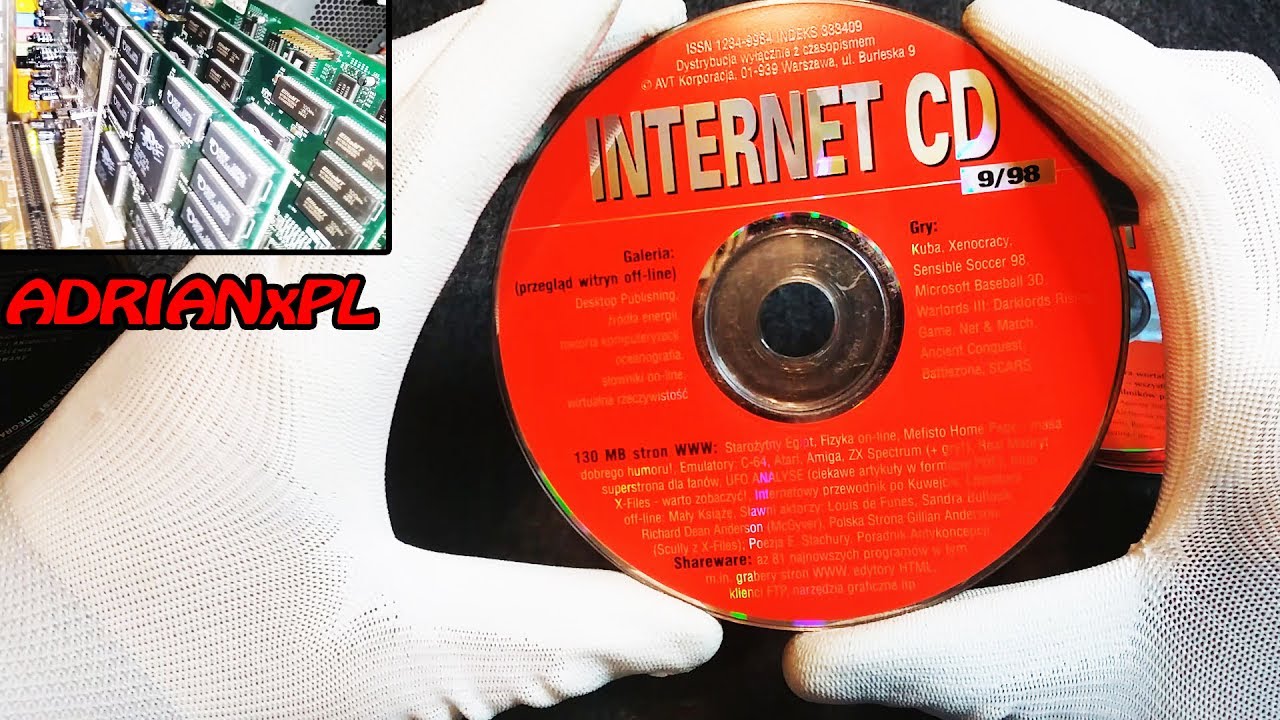 INTERNET CD // Ceny części komputerowych 1997r / Współczesny internet a ...