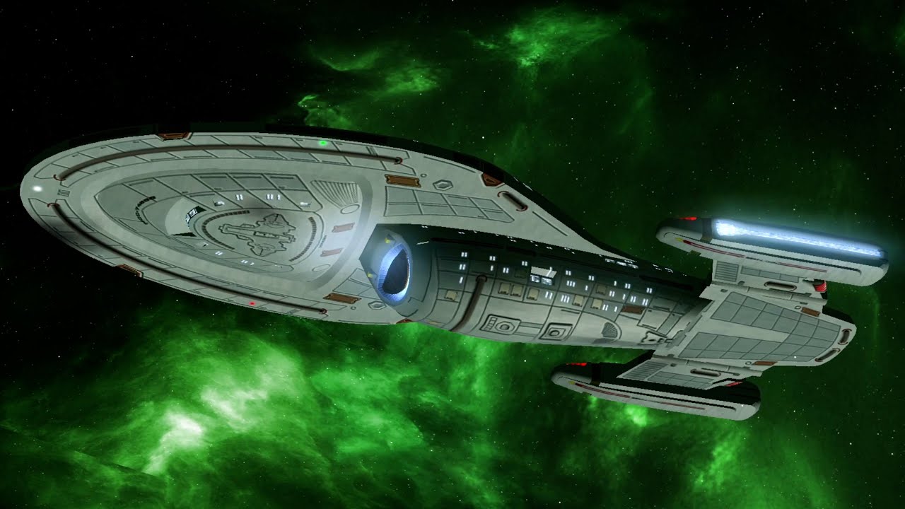 Star Trek Bridge Commander (Remastered) RBG Dominion War Refit Galaxy ...