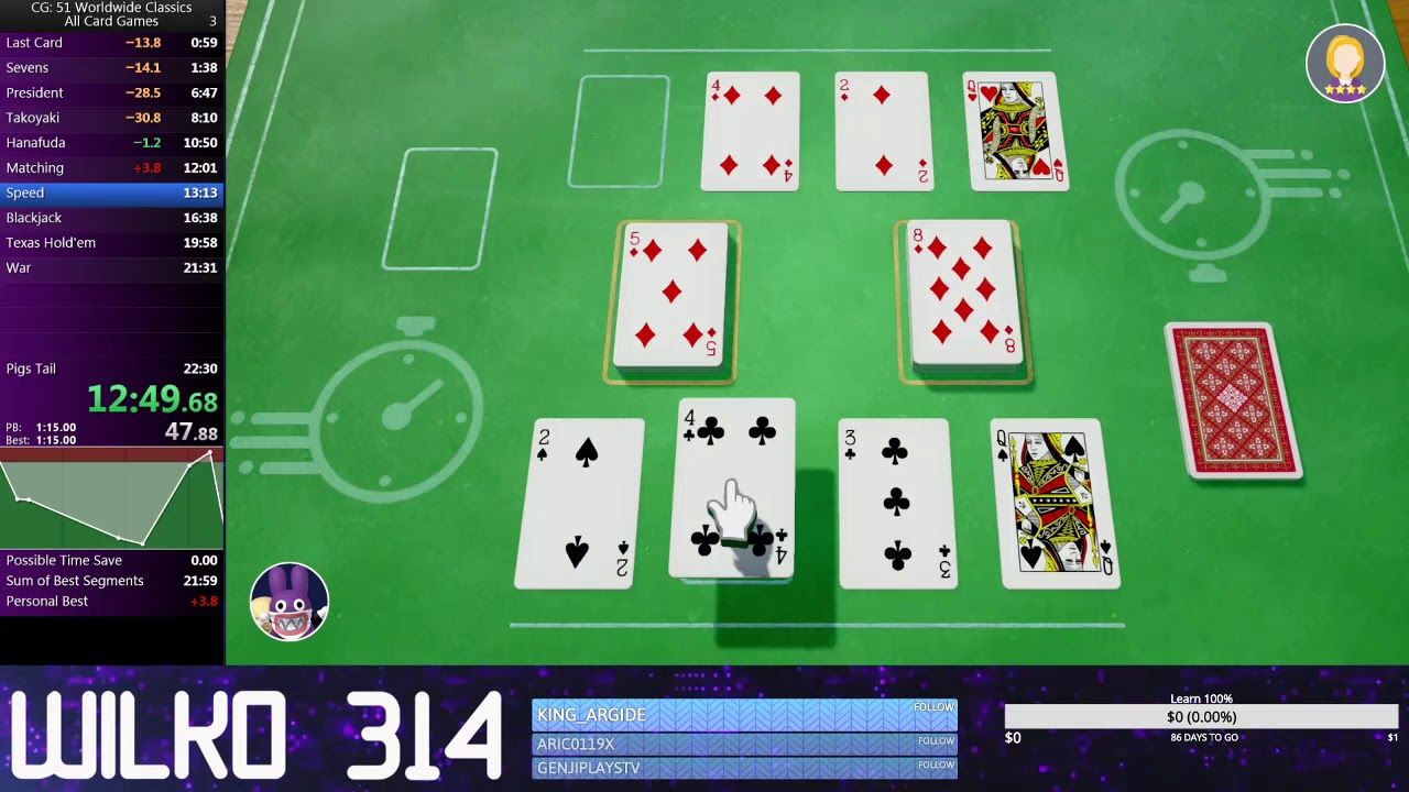 CG51 All Card Games Finish in 21:47 - YouTube