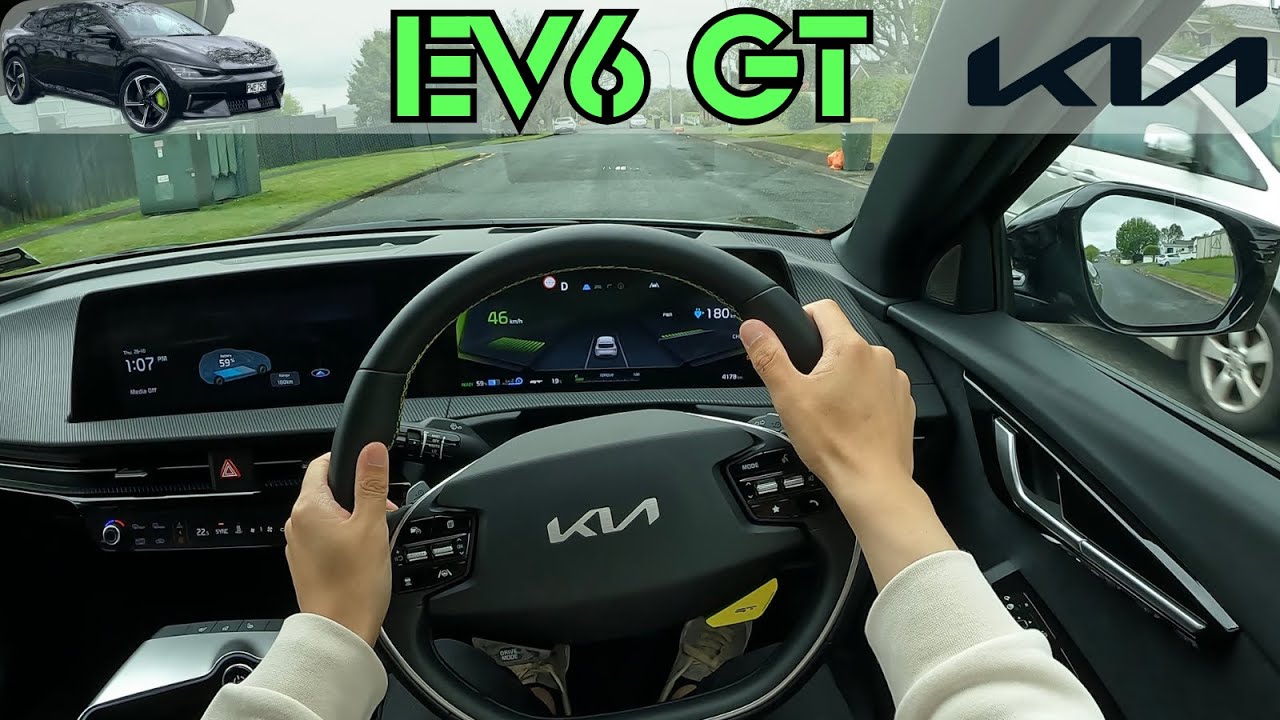 2024 Kia EV6 GT - POV Drive, Walkaround, Review, Acceleration - THE ...