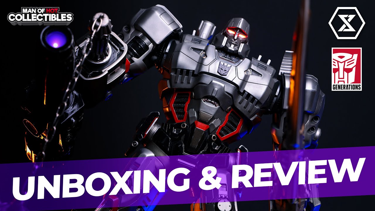 Prime 1 Studio MEGATRON EX Transformers Generations Unboxing and Review ...