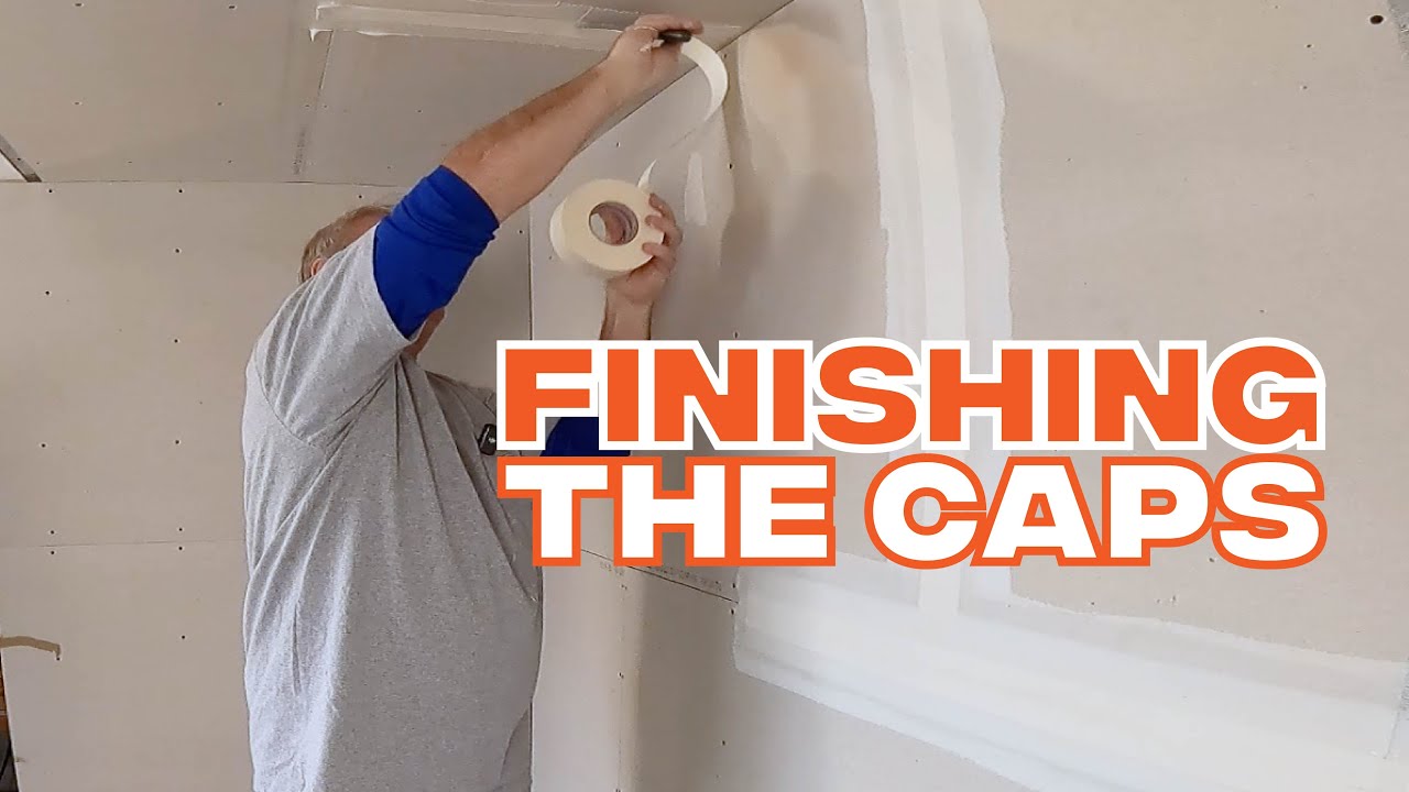 Drywall Caps Explained What They Are & How to Finish Them - YouTube