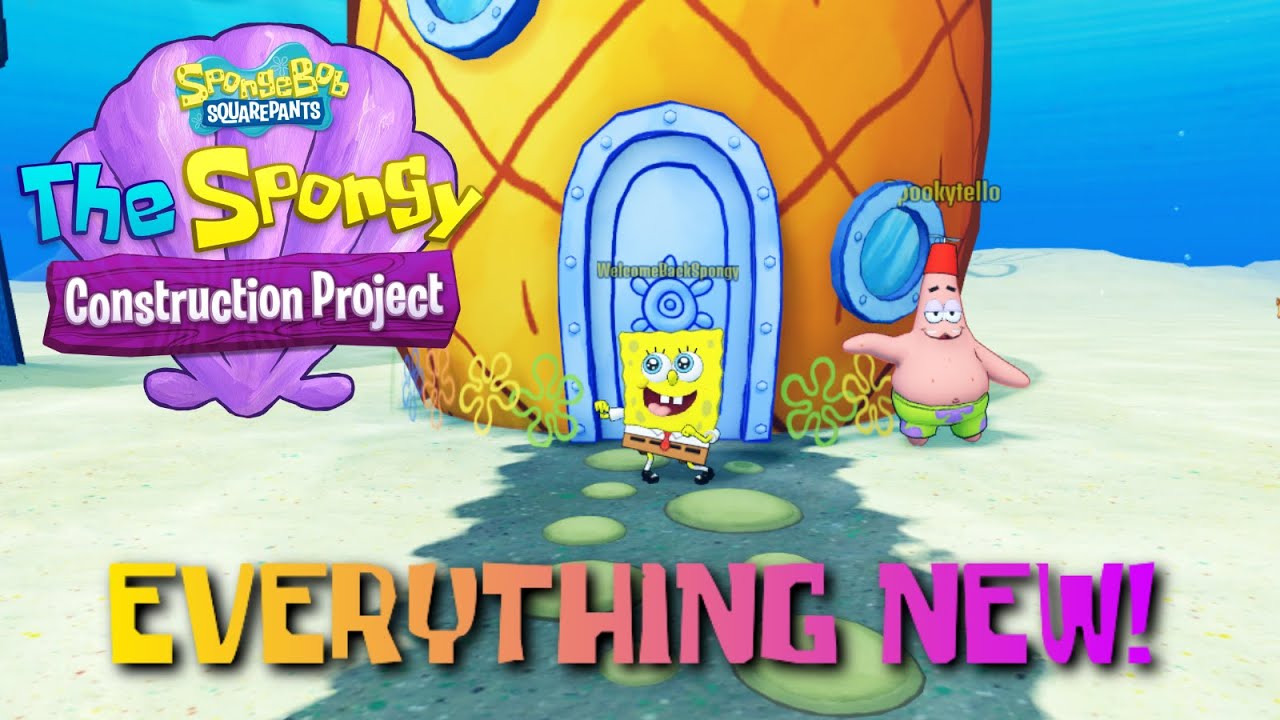 Everything NEW in The Spongy Construction Project's Return! - YouTube