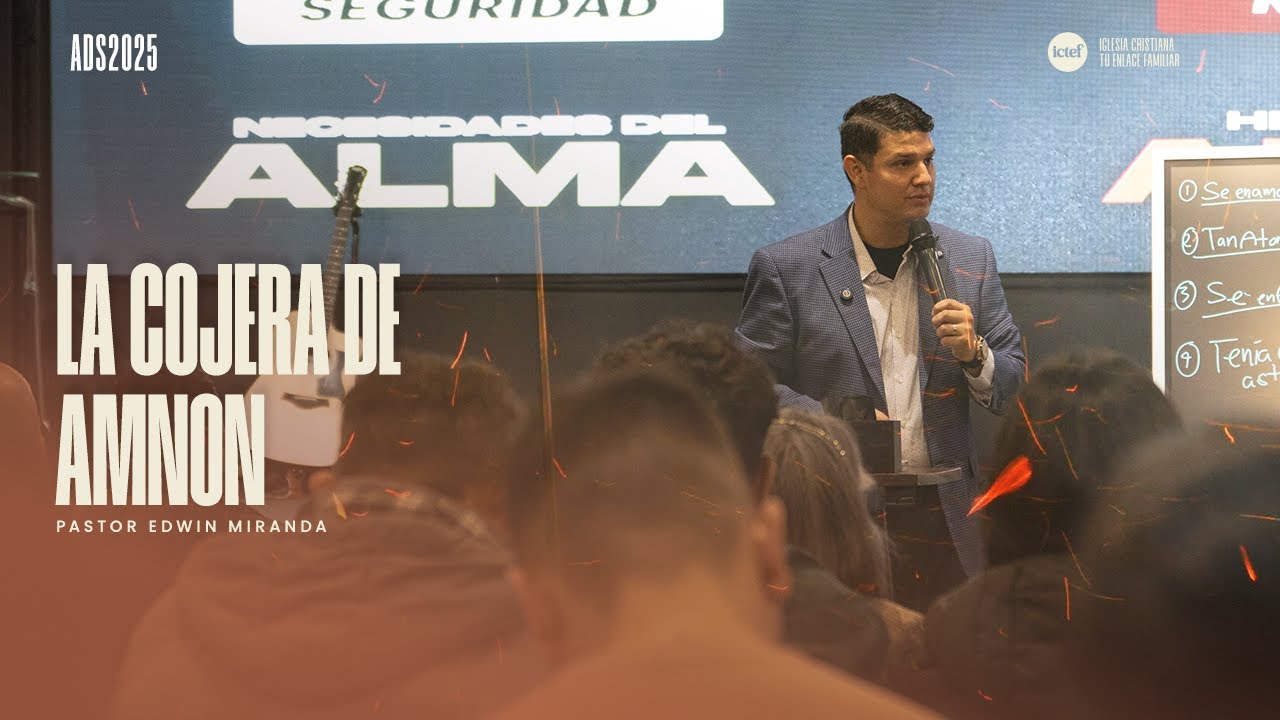 La cojera de Amnon - Pastor Edwin Miranda - YouTube